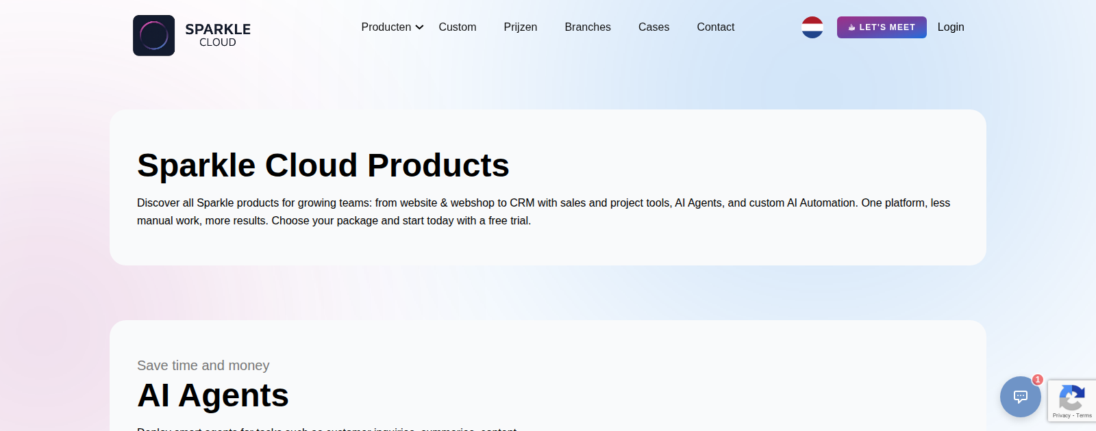 Products | SparkleCloud