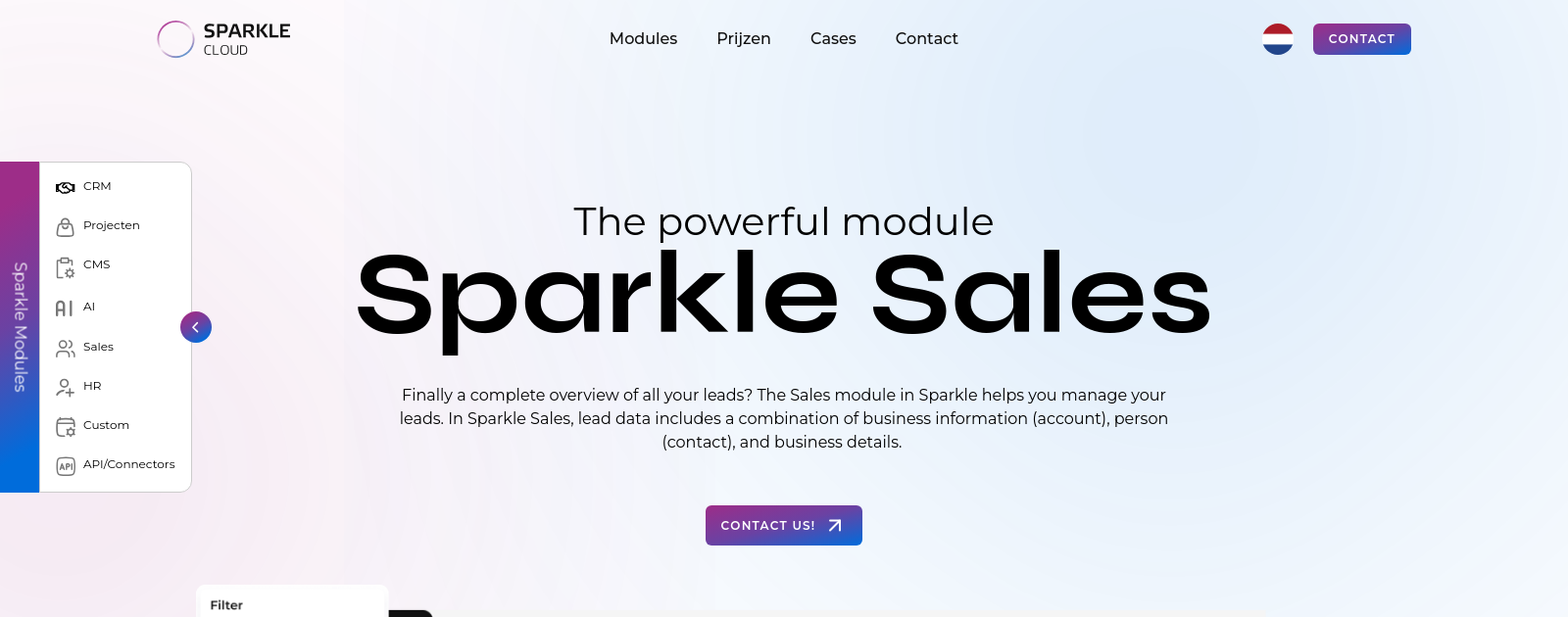 Sales | SparkleCloud